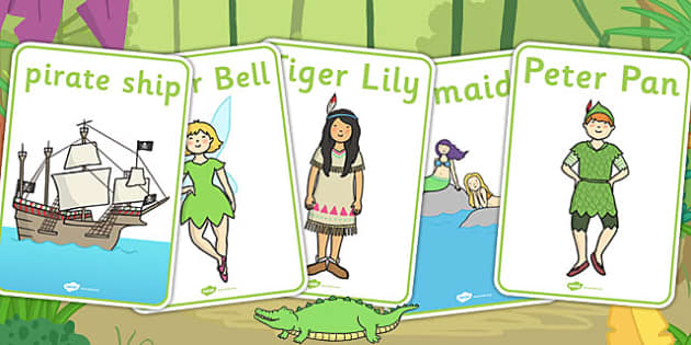 Peter Pan Display Posters (teacher made) - Twinkl