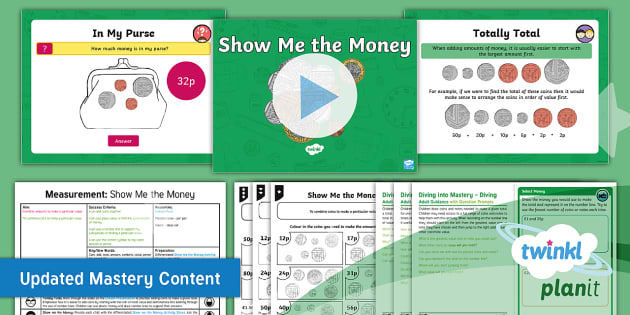 PlanIt Maths Y2 Measurement Money (2) Lesson Pack