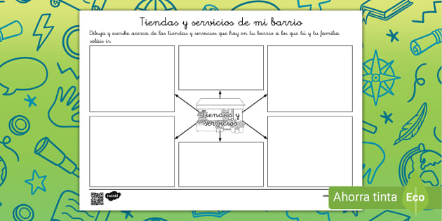 Ficha de actividad: Tiendas y servicios de mi barrio