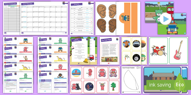 Phonics Level 1 Week 3: My Local Area Weekly Lesson Pack