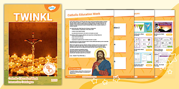 Catholic Education Week Interactive Catalogue (teacher made)