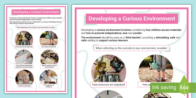 Curious Environments in the Early Years | CPD | Twinkl