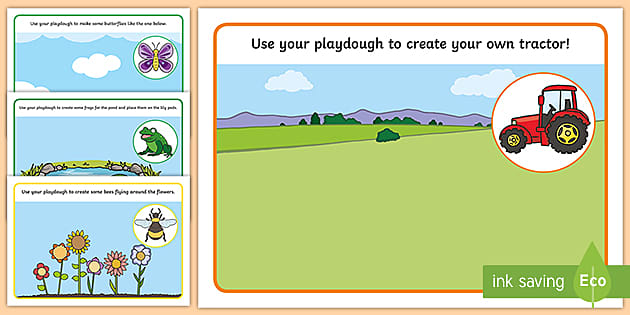 Seasons Playdough Mats