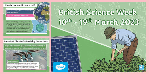 KS2 British Science Week PowerPoint (teacher made) - Twinkl