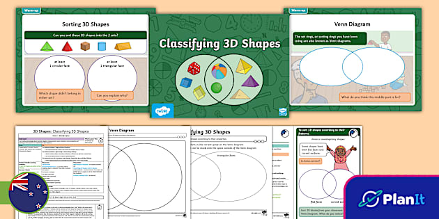 Phase 1 Space: 3D Shapes (Classifying 3D Shapes) Lesson 8
