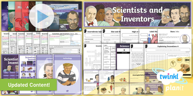 Science: Scientists and Inventors Year 6 Unit Pack