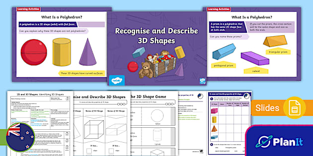 During Year 5 Shapes: 2D and 3D Shapes (Identifying 3D Shapes) Lesson 2