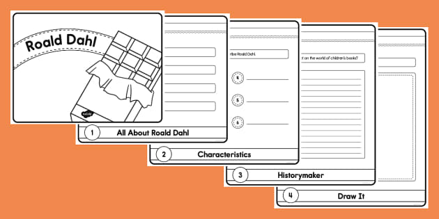 Roald Dahl Flipbook for K-2nd Grade - Twinkl