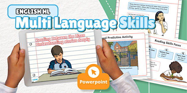 Grade 7 - English HL - Multi Language Skills PowerPoint (CAPS Aligned)
