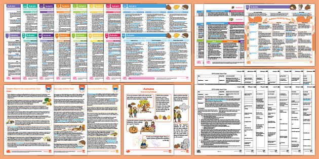 EYFS Ages 0-5 Autumn Bumper Planning Pack | Twinkl - Twinkl