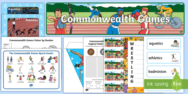 EYFS The Commonwealth Games Resource Pack (teacher made)