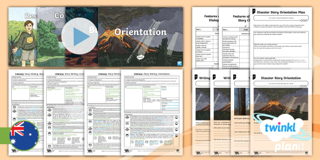Year 6 Earthquakes and Volcanoes Story Writing Genre Unit Pack