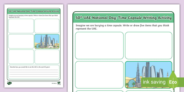 The 50th UAE National Day Writing Activity