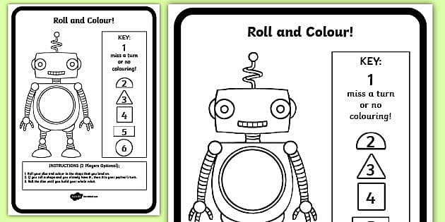 Shape Rolling Worksheet (teacher made) - Twinkl