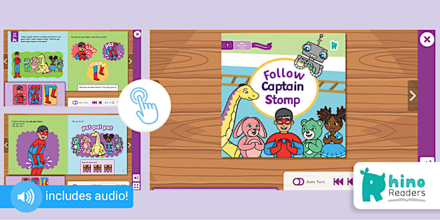 Level 1 Unit 1: Follow Captain Stomp | Story With Actions