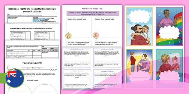 Year 5 RRRR Personal Qualities Lesson Pack (teacher made)