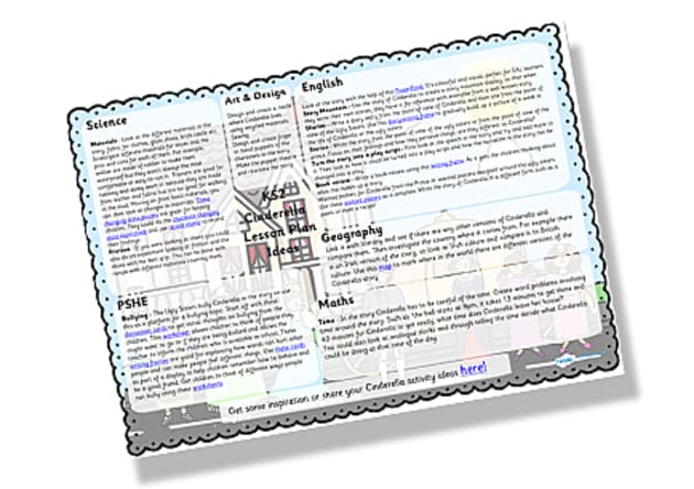 KS2 Cinderella Lesson Plan Ideas