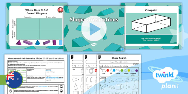 Year 2 Shape: Properties of Shapes Lesson 4