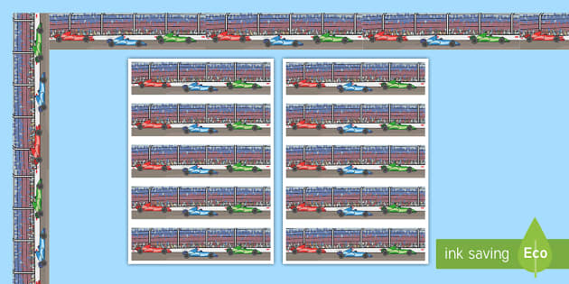 Singapore Grand Prix Display Borders | F1 Resource - Twinkl