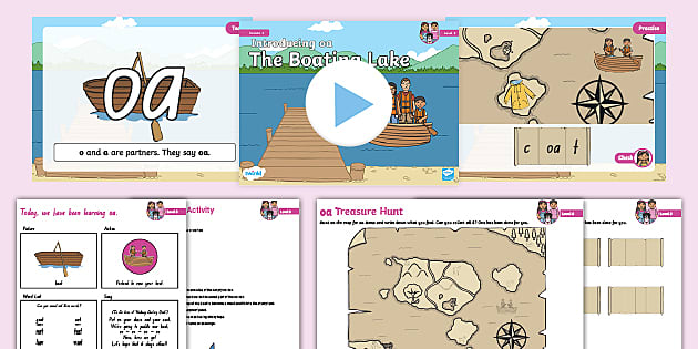 Level 3 Week 4 Lesson 4 | Phonics 'oa' Sound - Twinkl