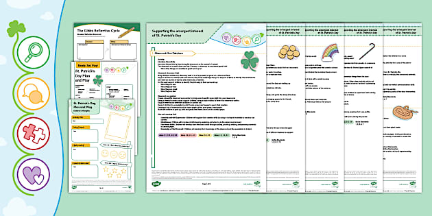St. Patrick's Day Plan and Play (teacher made) - Twinkl