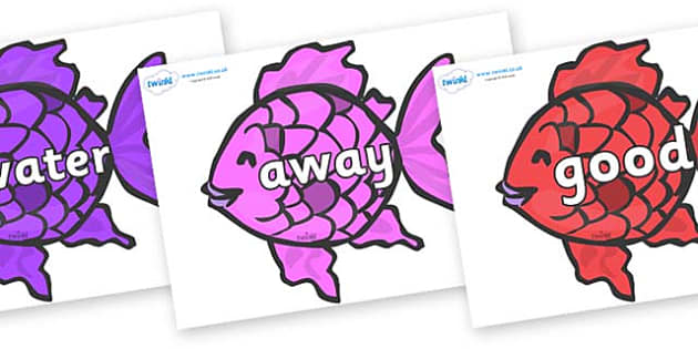 FREE! - Next 200 Common Words on Fish to Support Teaching on The ...