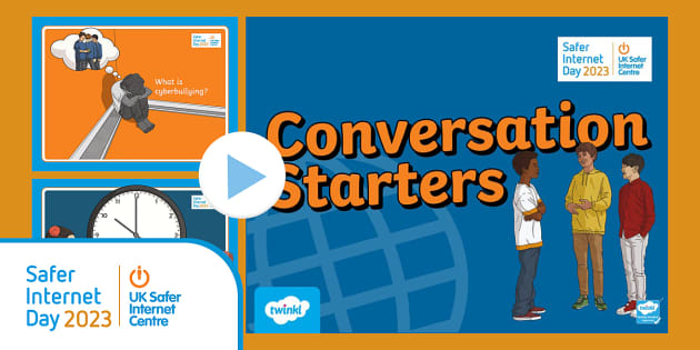 Free Safer Internet Day Conversation Starters Ks2