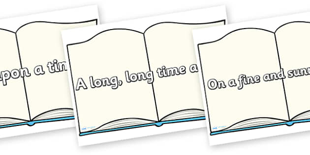 Traditional Story Opener Display Posters Book (Teacher-Made)
