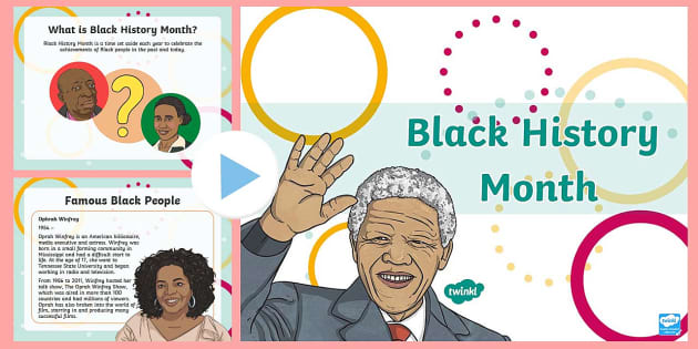 Black History Month Assembly Script and PowerPoint Pack