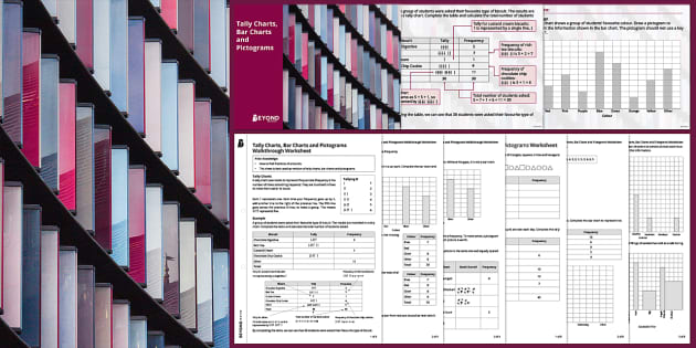 👉 Tally Charts, Bar Charts and Pictograms | Statistics | Beyond