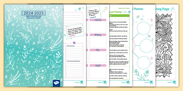 Early Childhood Planner | Twinkl Ireland | Kindergarten