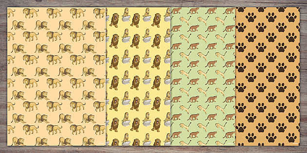 Lion Wrapping Paper | Twinkl Party (teacher made) - Twinkl