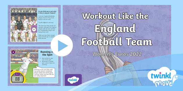 Football Exercises I Train like an England Footballer I PE