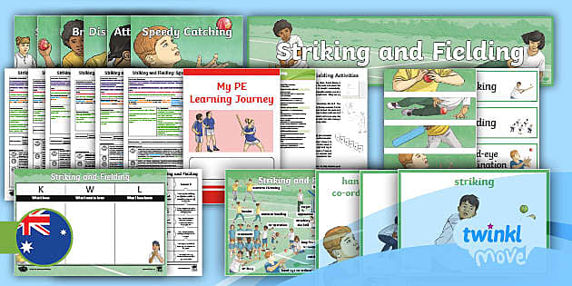 Move PE Year 6 Striking and Fielding Unit Pack - Twinkl