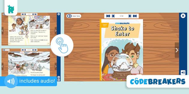 Level 5 Week 7 Codebreakers Book: Shake to Enter - Twinkl