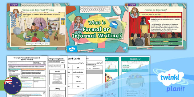 Phase2 Write to Persuade Emails Lesson 2:Formal or Informal?