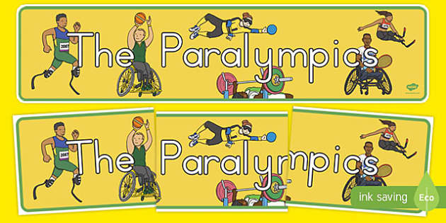 The Paralympics Display Banner (Teacher-Made) - Twinkl