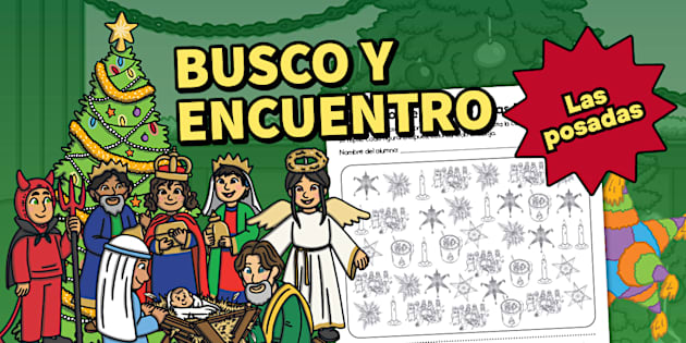 Contemos y celebremos Las Posadas