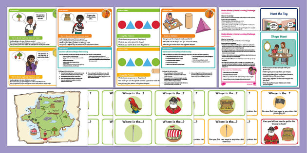 👉 EYFS Maths Challenges White Rose Maths Circles and Triangles