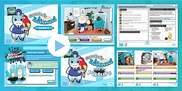 Grandad's Island Whole-Class Guided Reading Pack 4 [Year 2]