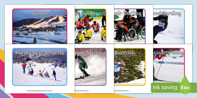 Winter Paralympics Photo Pack (teacher made) - Twinkl