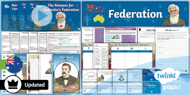 PlanIt HASS History Year 6 Federation Unit Pack - Twinkl