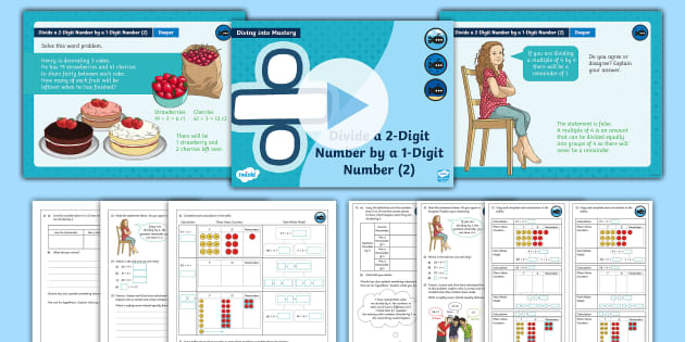 👉 Y4 DiM: Step 12 Divide 2-Digit Number by 1-Digit Number (2)