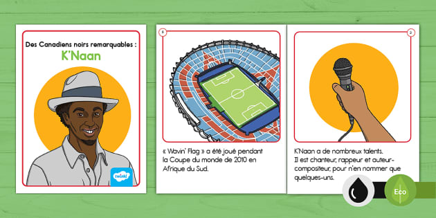 Remarkable Black Canadians Easy Readers French: K'Naan