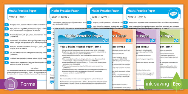 Year 3 Maths Practice Papers Pack teacher Made Twinkl Year 3 Maths Practice Papers Pack teacher Made Twinkl