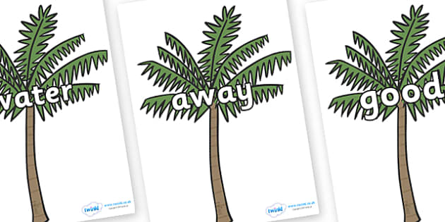 Next 200 Common Words on Palm Trees