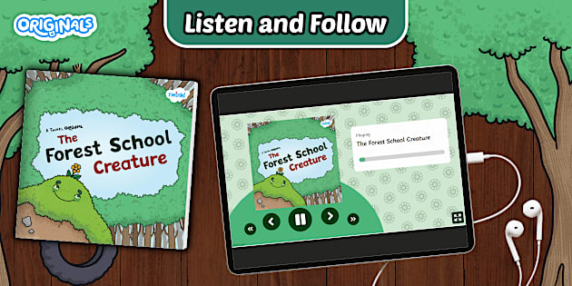 The Forest School Creature Listen and Follow Audio
