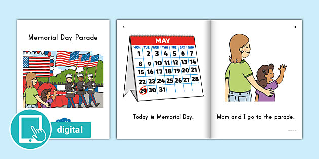 Memorial Day Parade Emergent Reader eBook | Twinkl USA