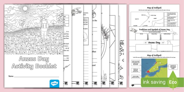 Anzac Day Activity Booklet - Twinkl Events (teacher made)