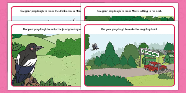 The Messy Magpie Modelling Dough Mats (Teacher-Made)